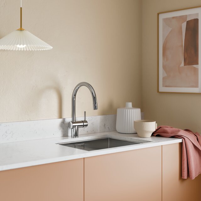 Osier Chrome Kitchen Mixer [https://damixa.com]