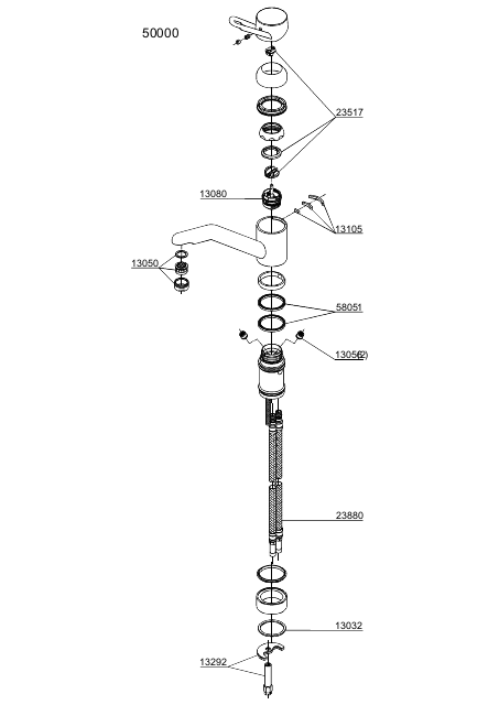 Apollo Classic Chrome Kitchen Mixer [https://damixa.com]