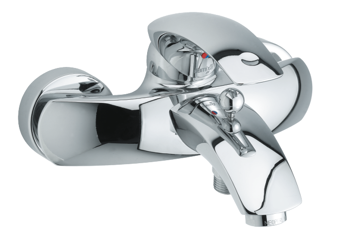 Gala Krom Kar- och duschblandare [https://damixa.se]